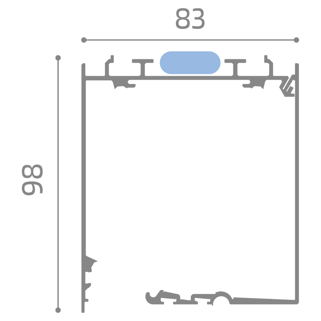 Zip 90 | Verticale Manuale ad Argano